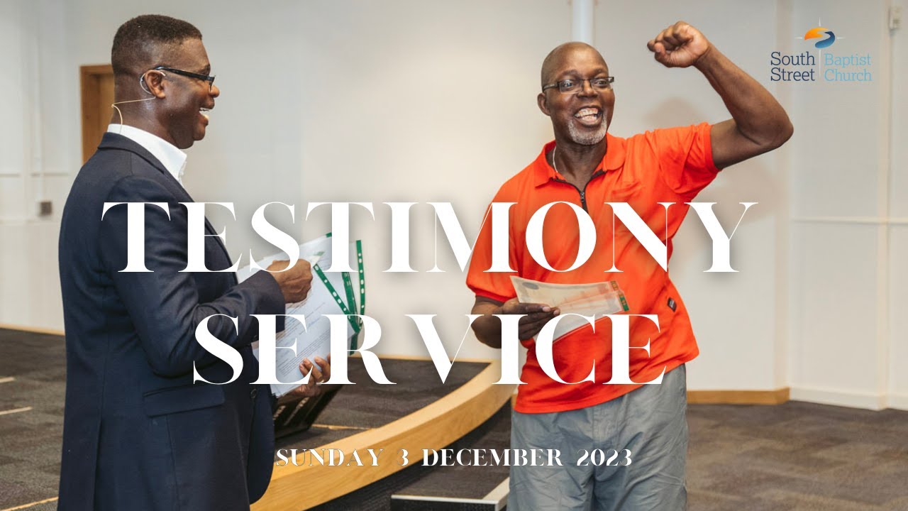 Testimony Service | 3 December 2023 - YouTube