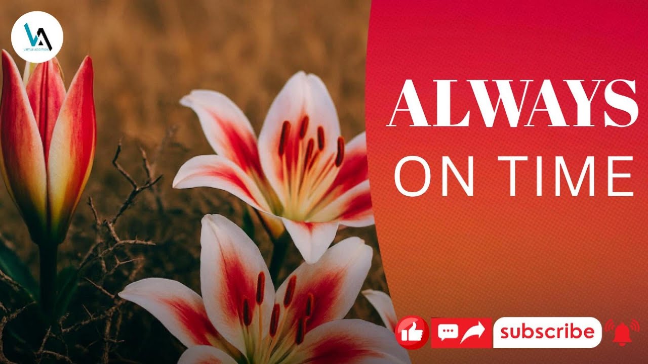 Always On Time - Jesus Moves On Divine Time - YouTube