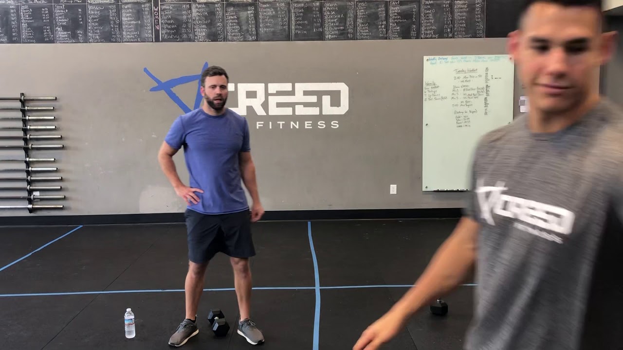 Wednesday 7/1/20 CREED 45 “At Home” Recorded Workout - YouTube
