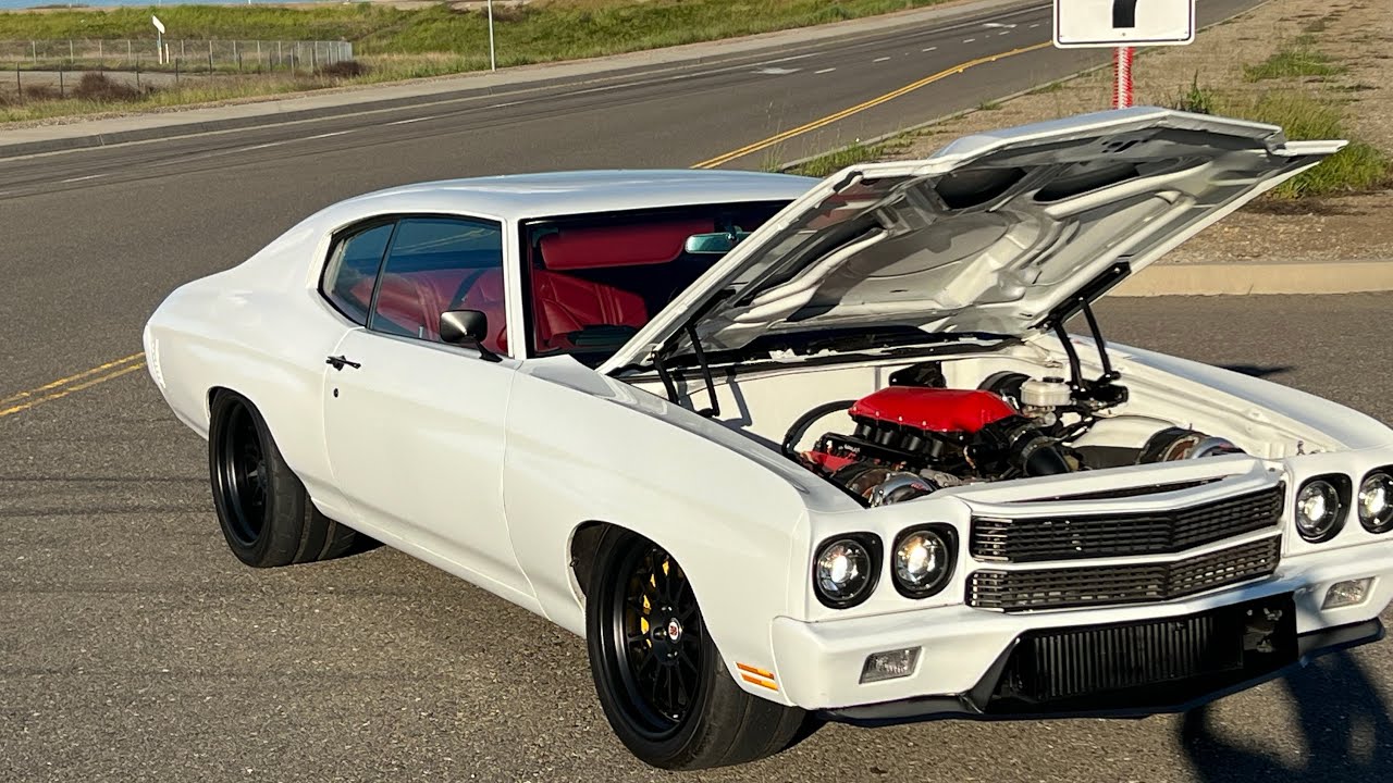 TEST DRIVE 1970 LS3 Twin Turbo Chevelle Restomod. CALL 9168567931 or ...