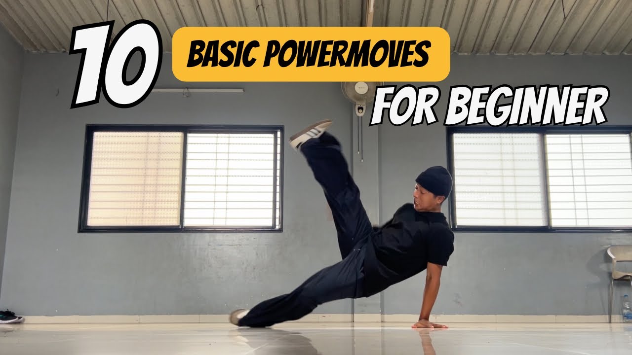 10 Basic Powermoves combo for beginners by Bimal Rana | Bboy tutorial ...