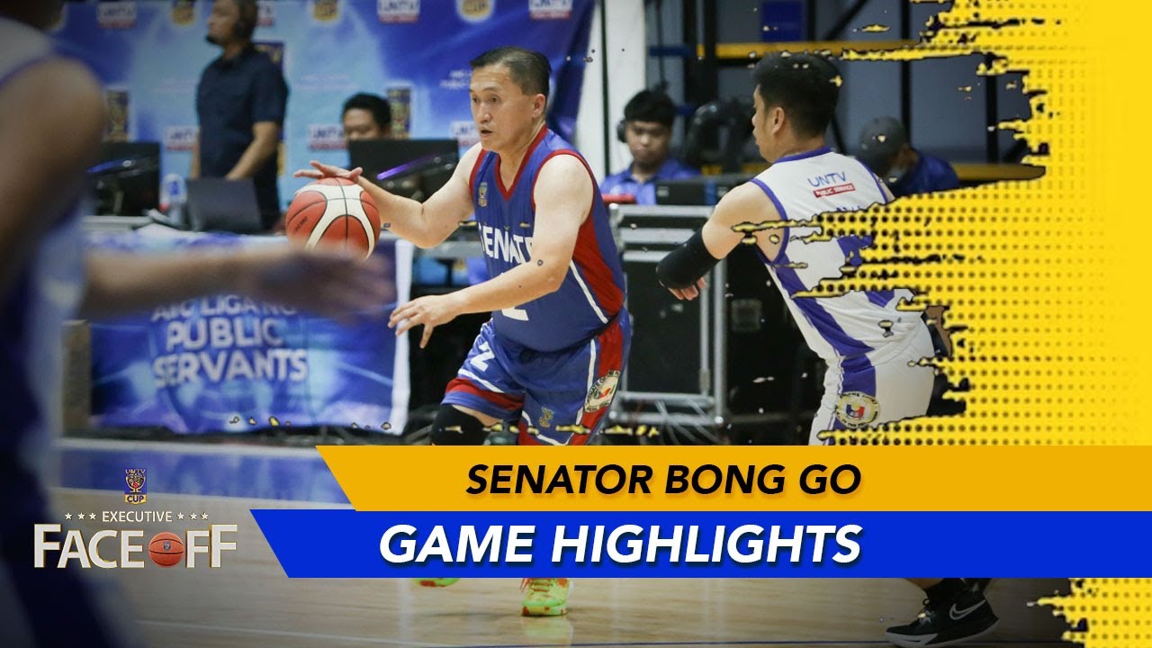 Highlights: Sen. Bong Go | Best Player of the Game | Senate Sentinels ...