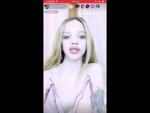 外國美眉開live亮點在3:20