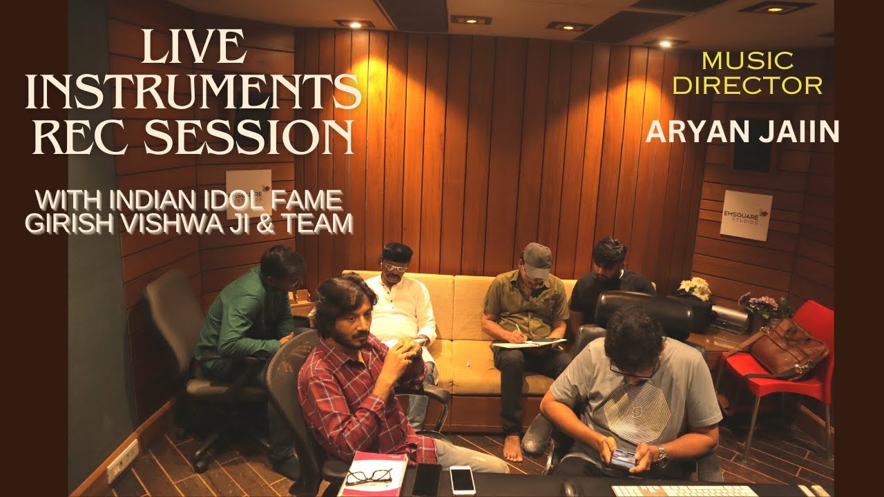 LIVE INSTRUMENTS REC INDIAN IDOL FAME GIRISH VISHWA | Music by ARYAN ...