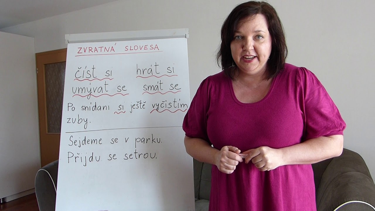 Zvratná slovesa - YouTube