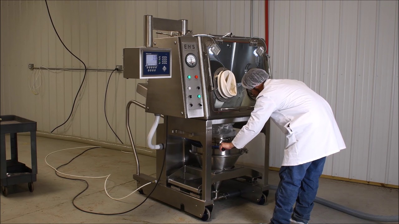 Vacuum Transfer Station with Rigid Glovebox - YouTube