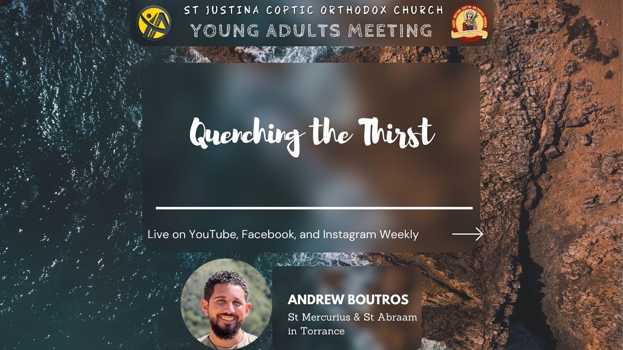 YA meeting with Andrew Boutros to discuss Quenching the Thirst - YouTube