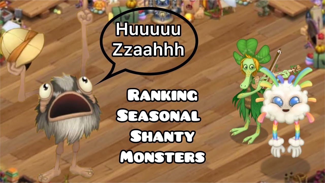 Seasonal Shanty Monsters Names at Beatrice Short blog