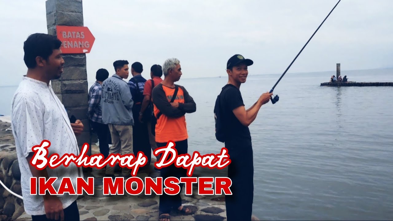 Mancing di Pantai UTAMA RAYA rest area di Situbondo LUAR BIASA 🤣 - YouTube