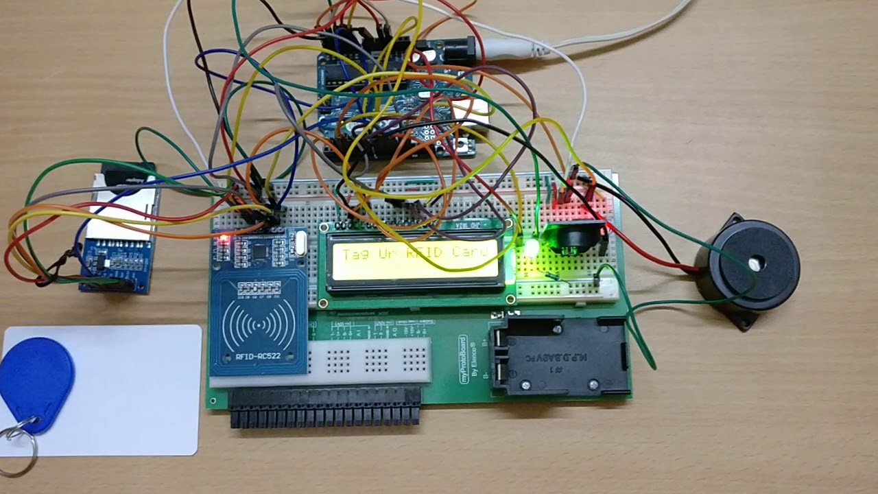 RFID Based Smart Attendance System - YouTube