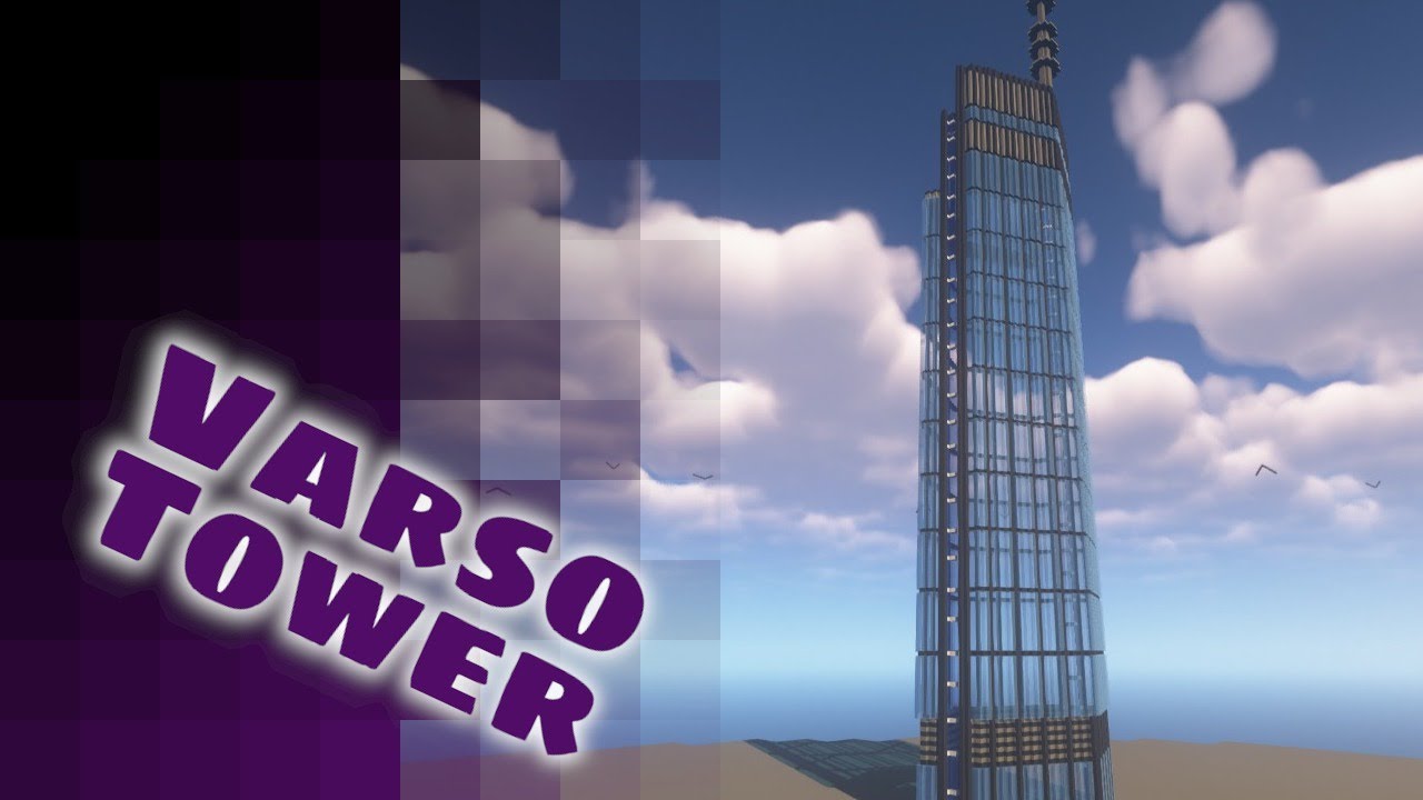 Varso Tower - Minecraft Timelapse - YouTube