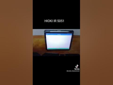 Unboxing Hioki IR 5051 - YouTube