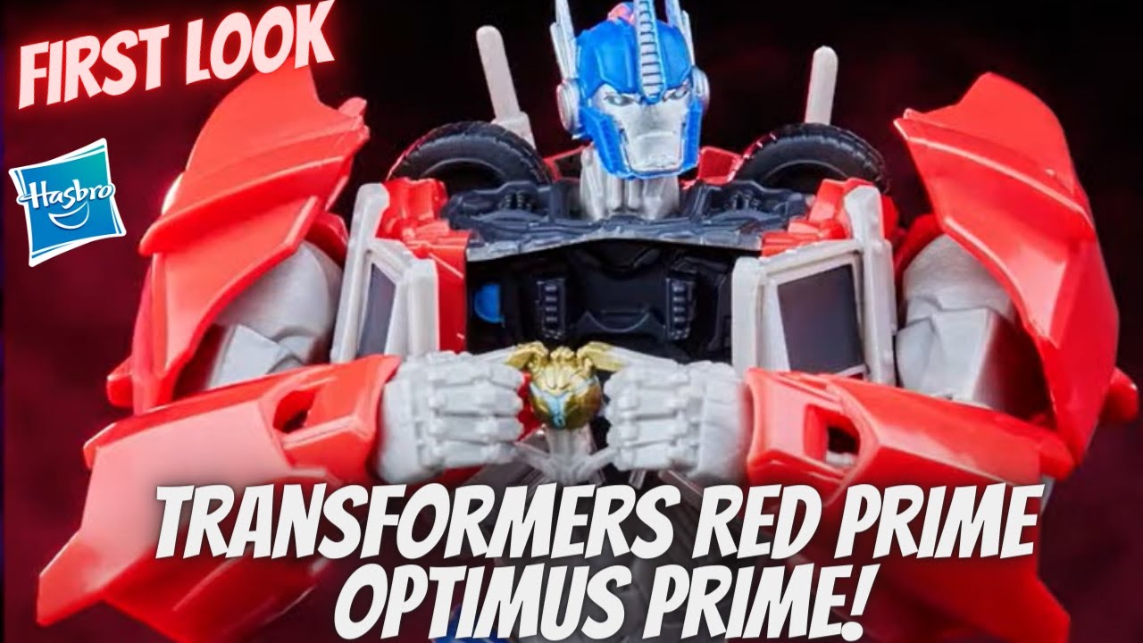 Transformers RED Prime Optimus Prime Figure First Look! Hasbro Pulse ...