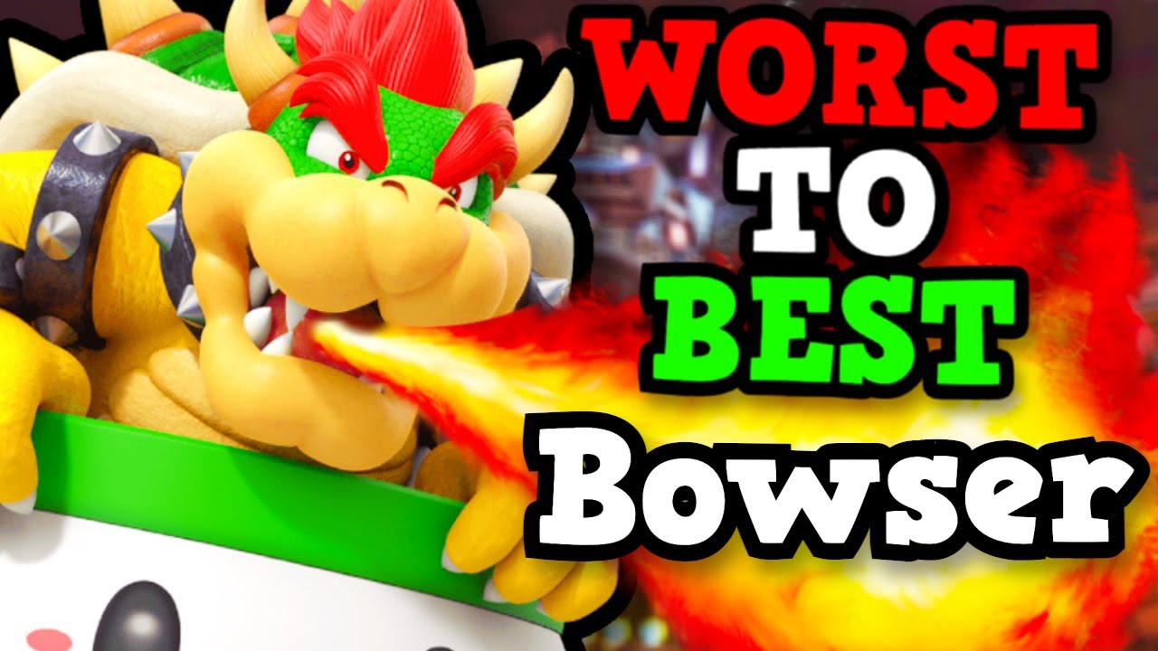 Every Bowser Design Ranked - YouTube