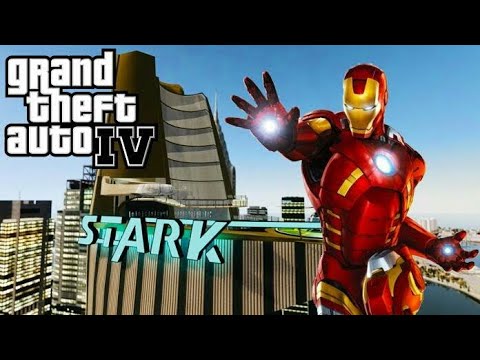 GTA IV New Iron Man Mod 2021 | With Stark Tower | GTA 4 Mod download ...