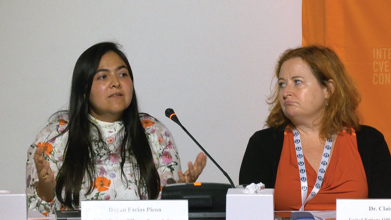 Dr. Claire Healy, Dayan Farias Picon | Hedayah Research Conference 2023 ...