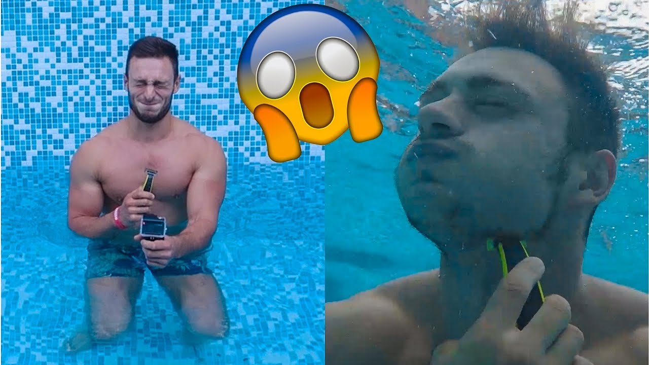 ПРИЯТЕЛЯТ МИ СЕ БРЪСНЕ ПОД ВОДА В БАСЕЙН ВЛОГ Youtube