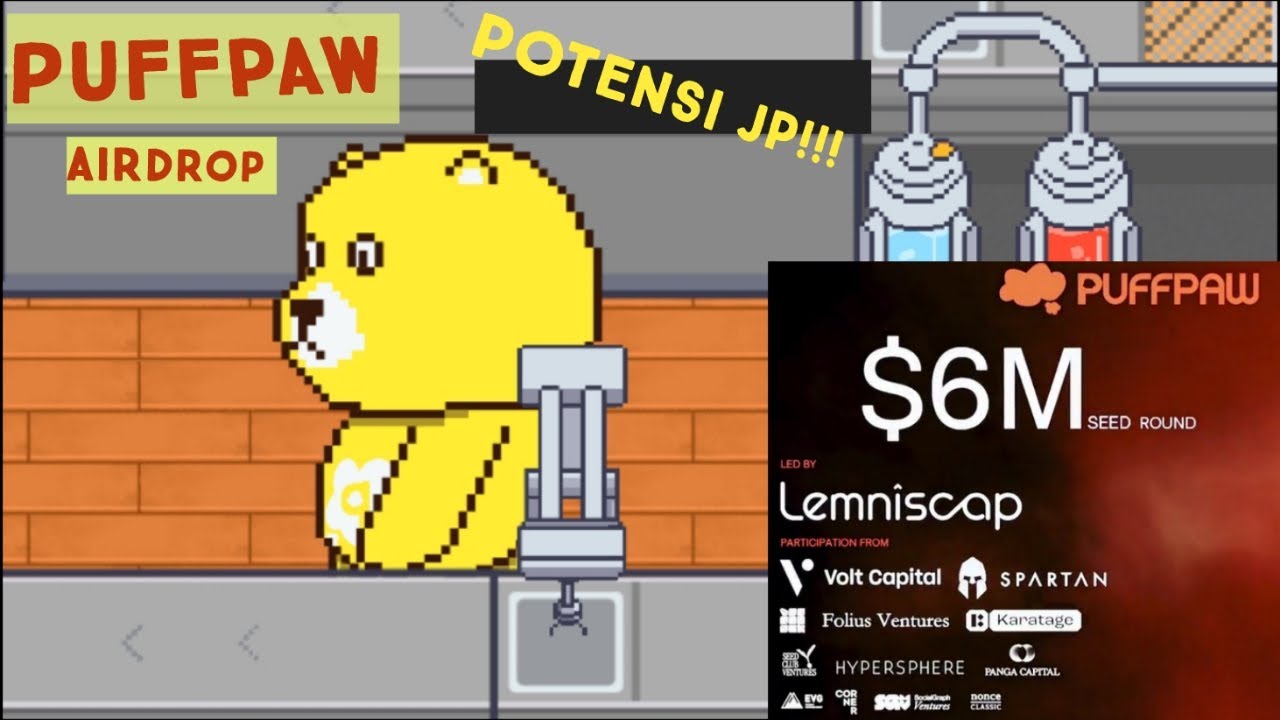 PUFFPAW AIRDROP !!! || AIRDROP BARU POTENSI JP BESAR !! BERJALAN DI ATAS BERACHAIN - YouTube