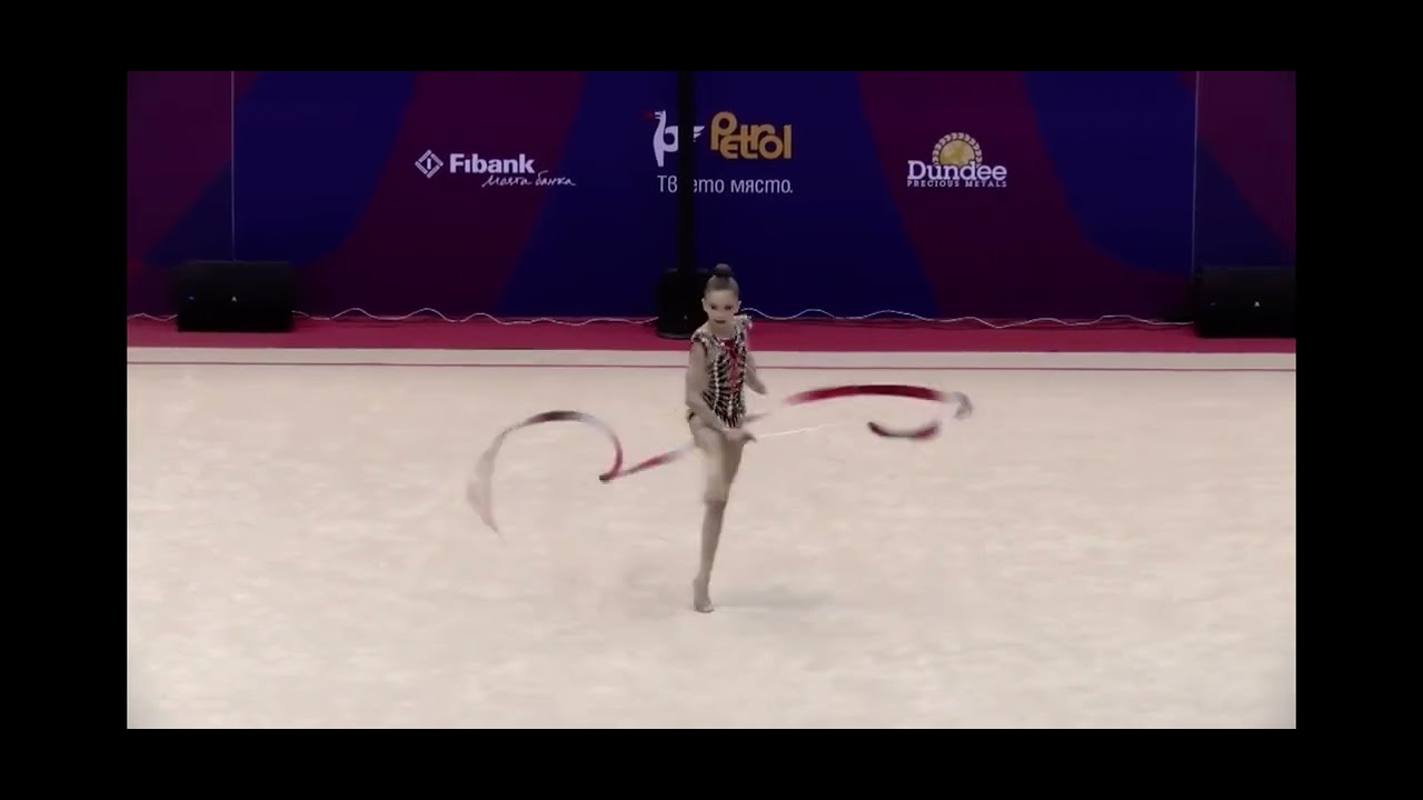 Lisa Maria Garac ROU Ribbon Junior AA Sofia Cup 2023 - YouTube