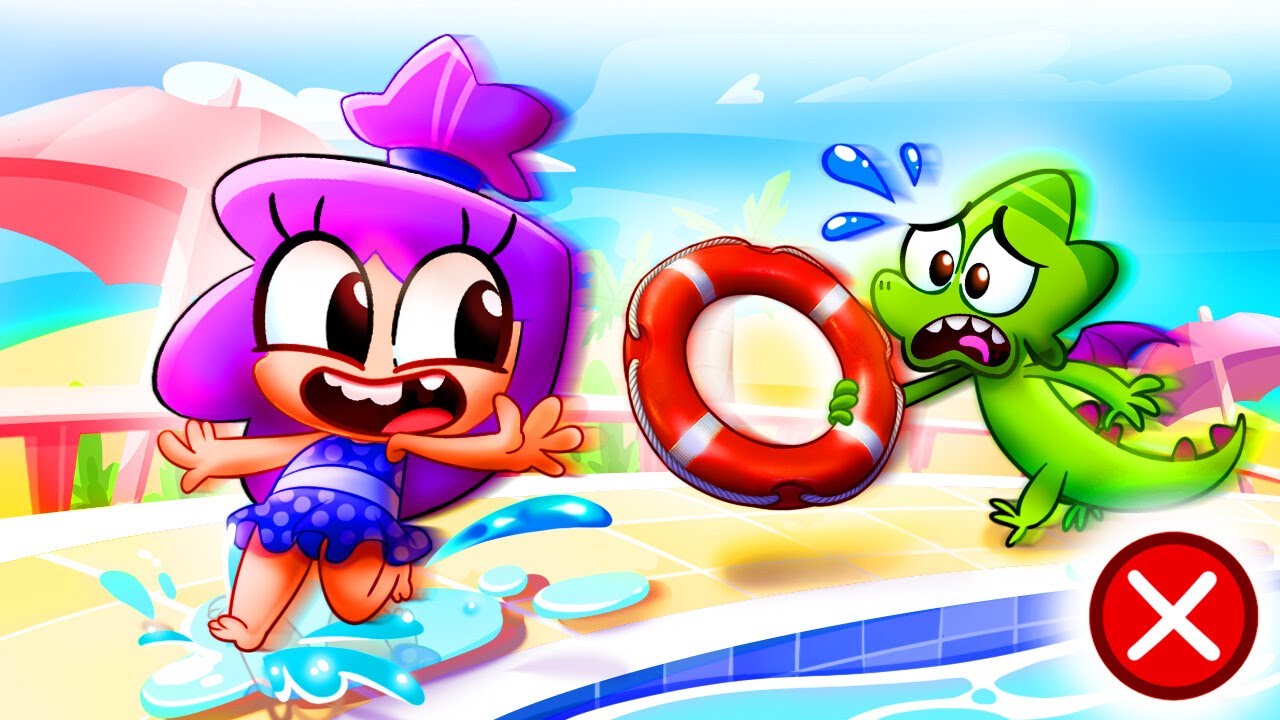 Don't Run by The Pool 🐳 Safety Rules and Educational Stories for Kids ...