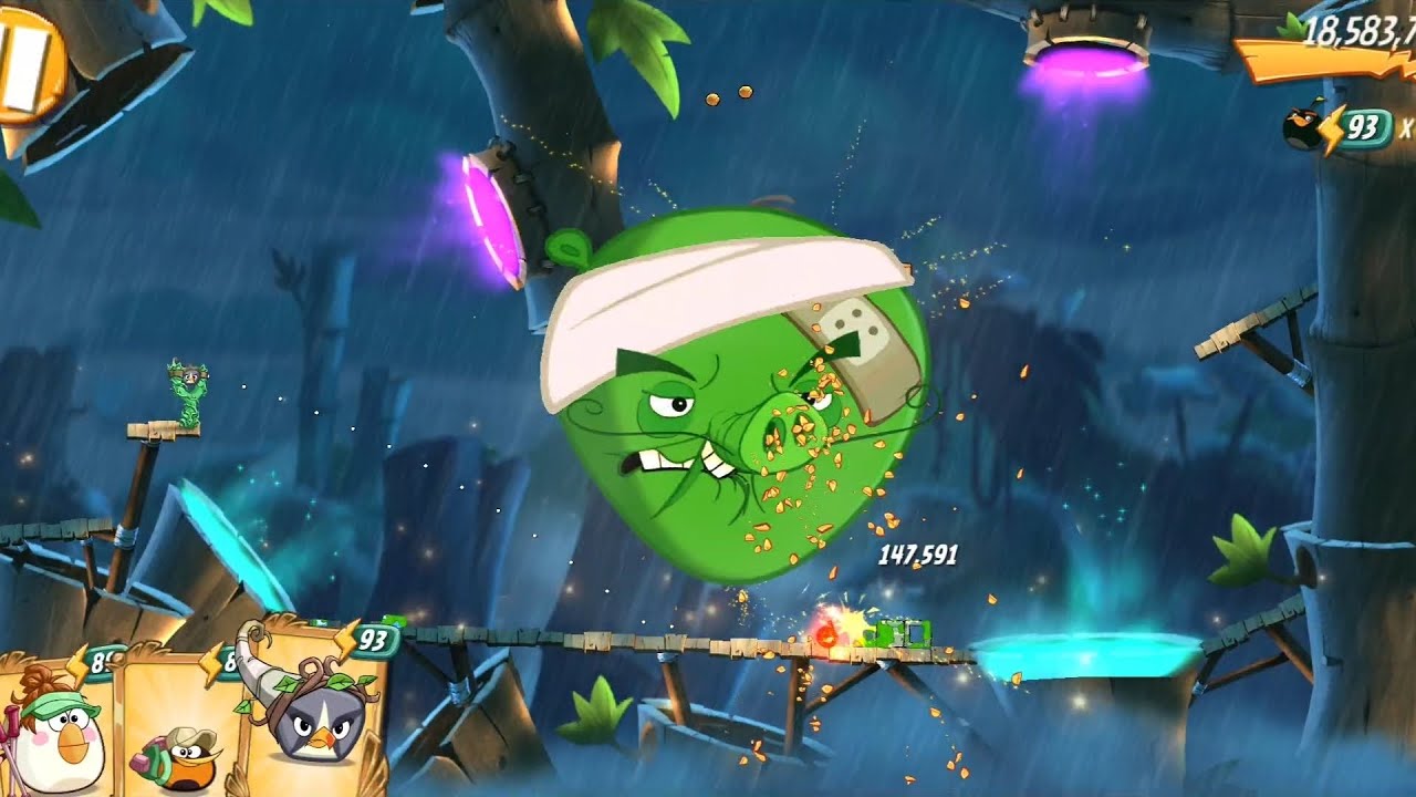 Angry birds 2 king pig panic gameplay walkthrough video game # ...