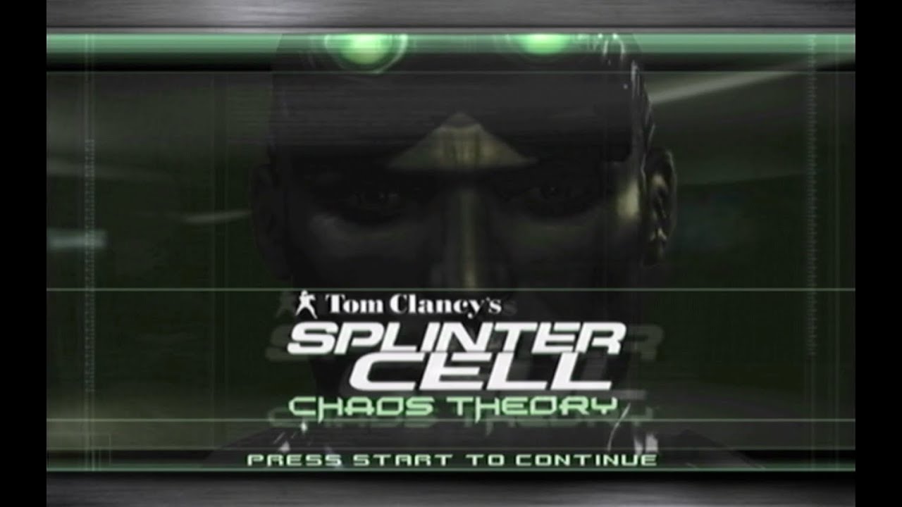 Tom Clancy's Splinter Cell: Chaos Theory Title Screen (PC, PS2, Xbox ...