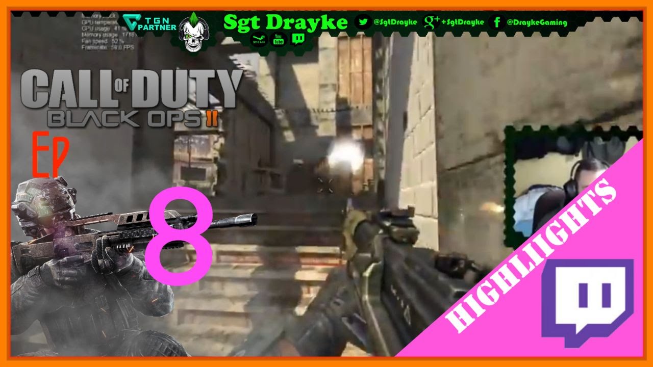 Highlights Ep.08 Overflow HC TDM - COD BO2 MP w/cam - YouTube