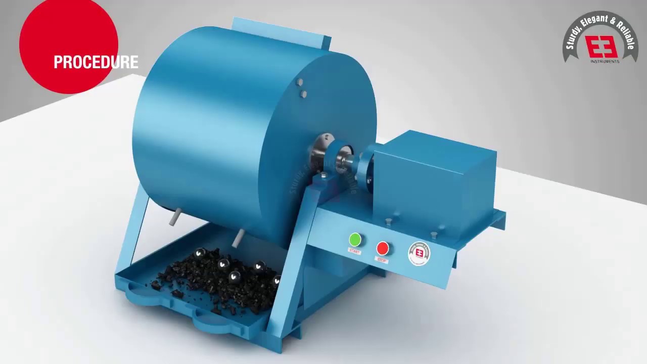 Los Angeles Abrasion Test - YouTube