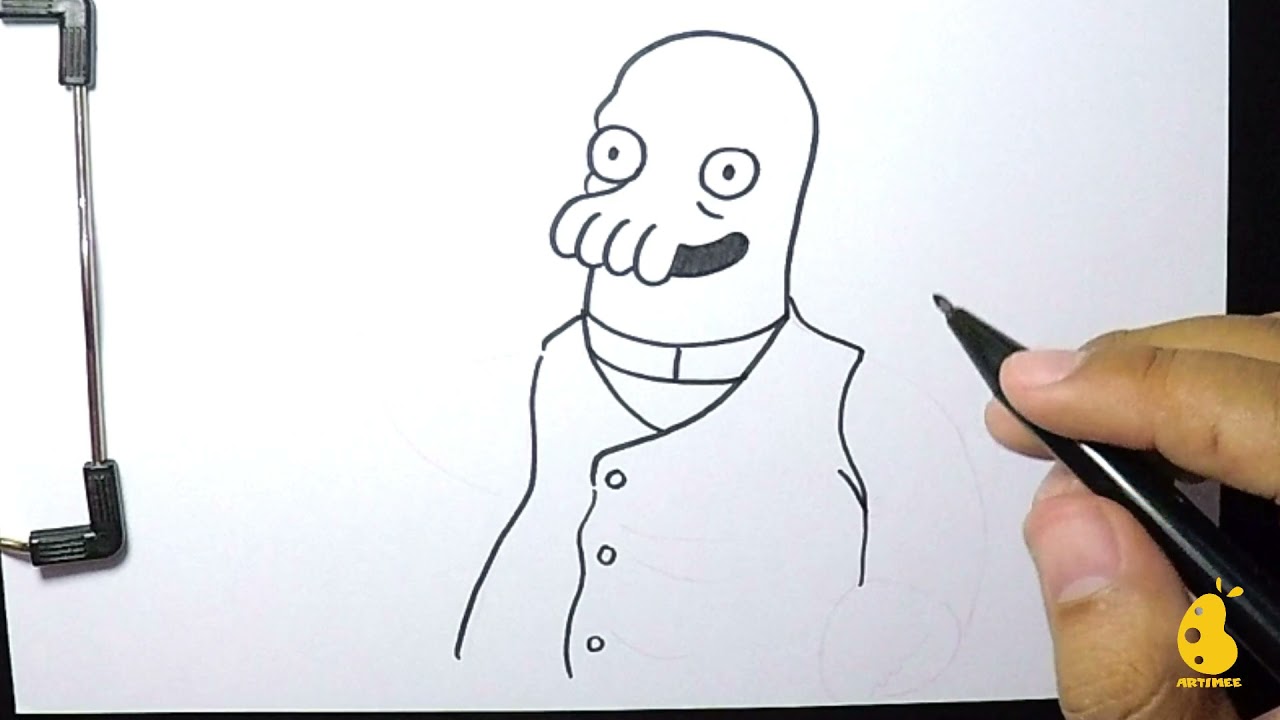 Zoidberg Futurama Characters Drawings