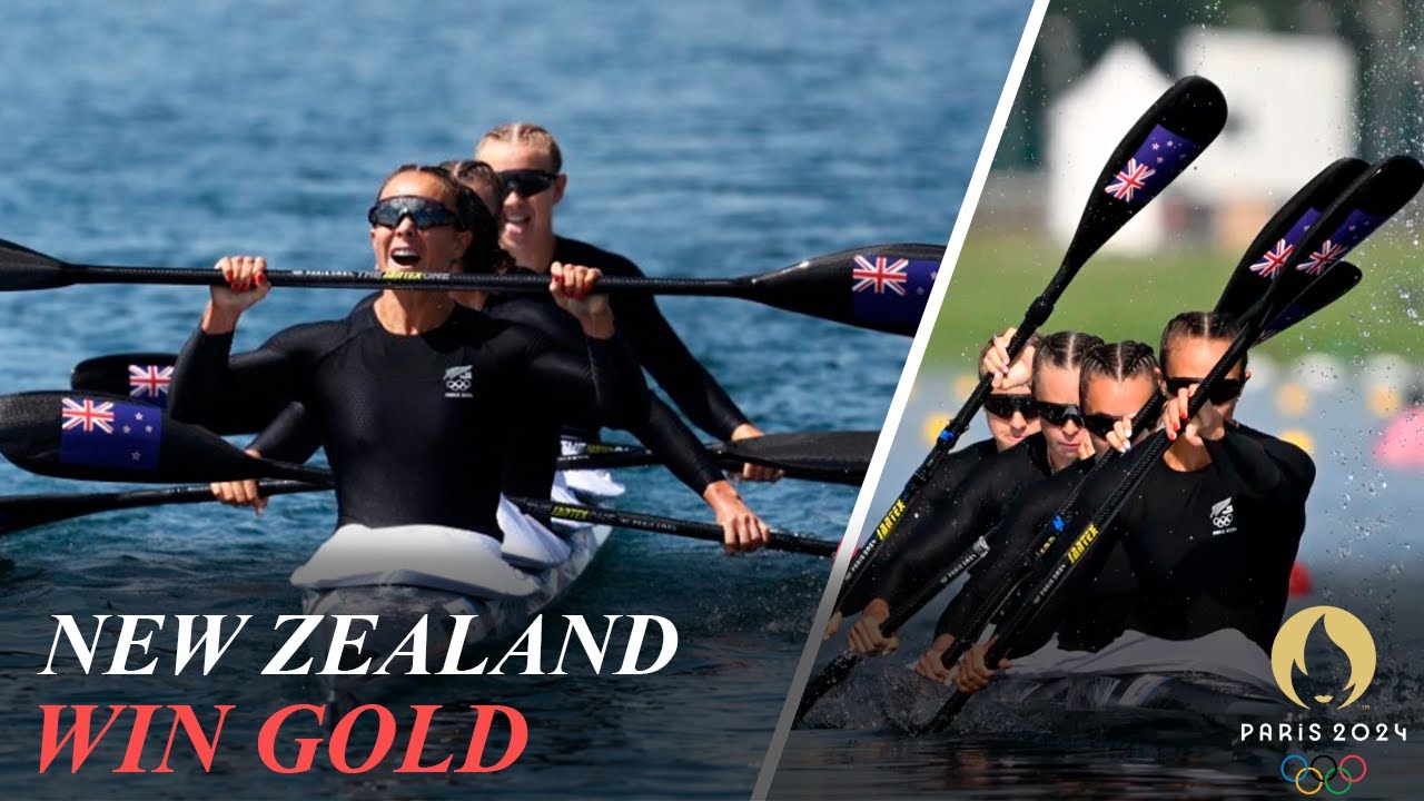 New Zealand Win Gold In Women's Kayak Four 500m Final at Paris Olympics ...