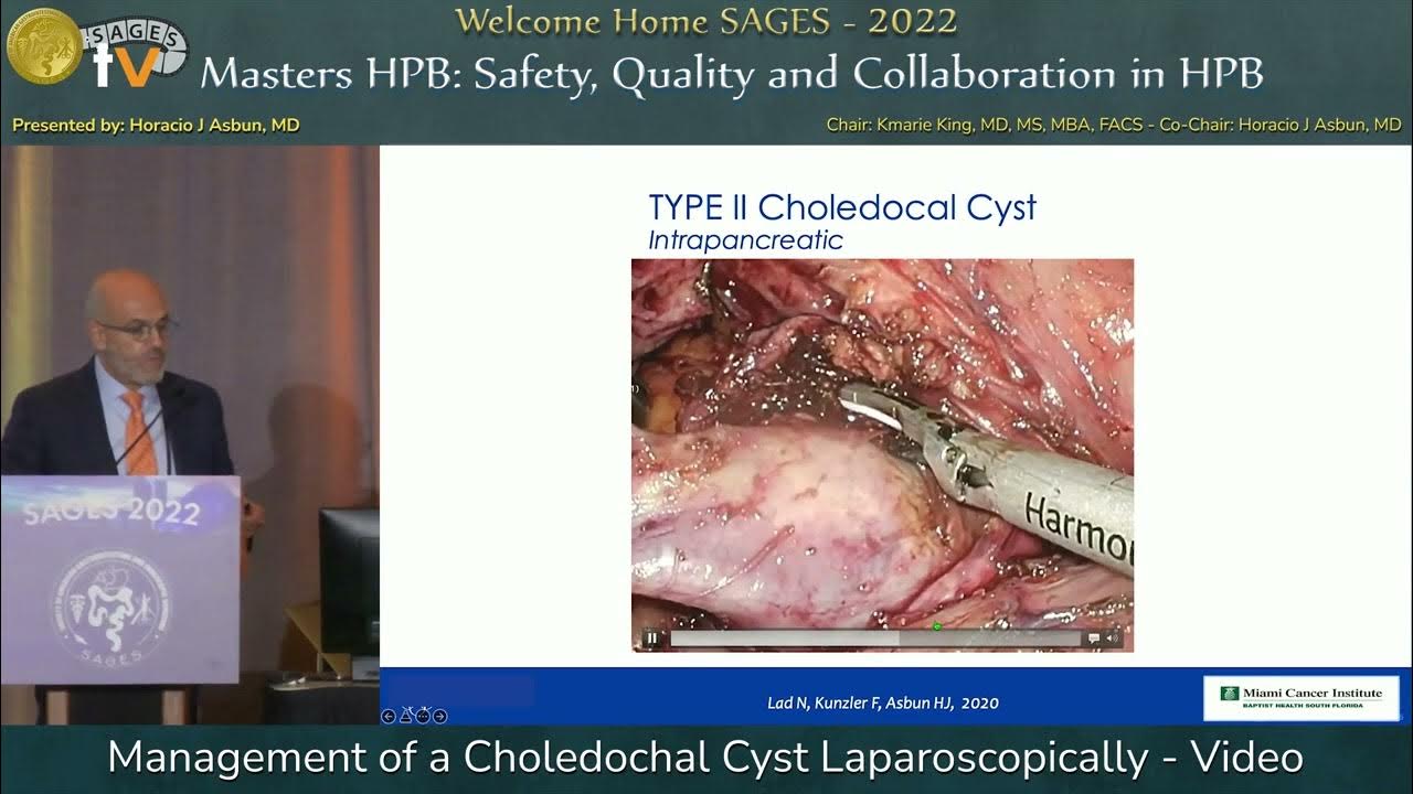Management of a Choledochal Cyst Laparoscopically - Video - YouTube