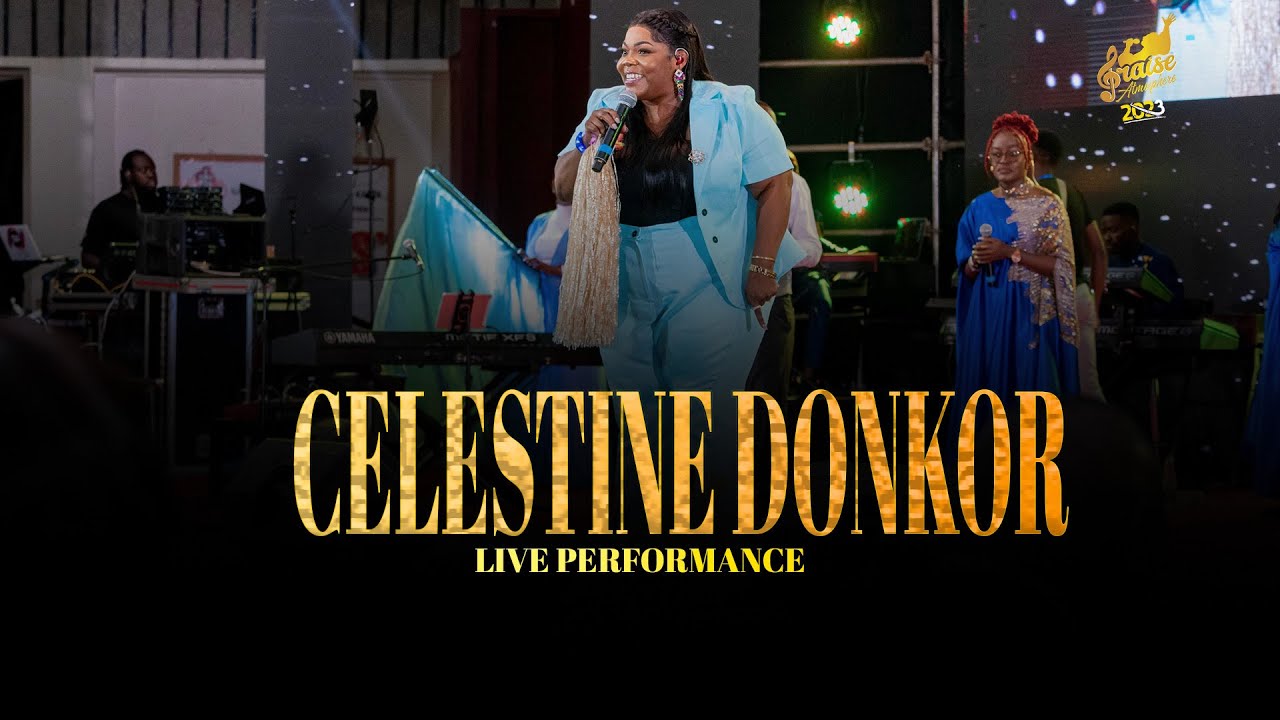 CELESTINE DONKOR Live at Praise Atmosphere 2023 | Praise Atmosphere ...