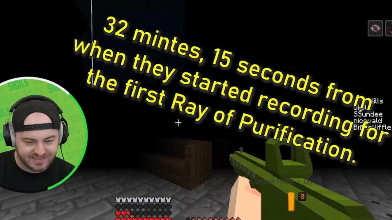 SSundee forgets to do the Ray of Purification on Sigils - YouTube