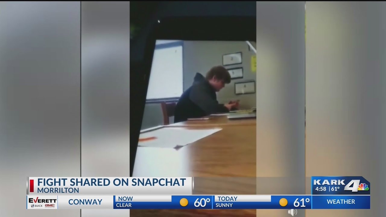 Fight Shared on Snapchat - YouTube