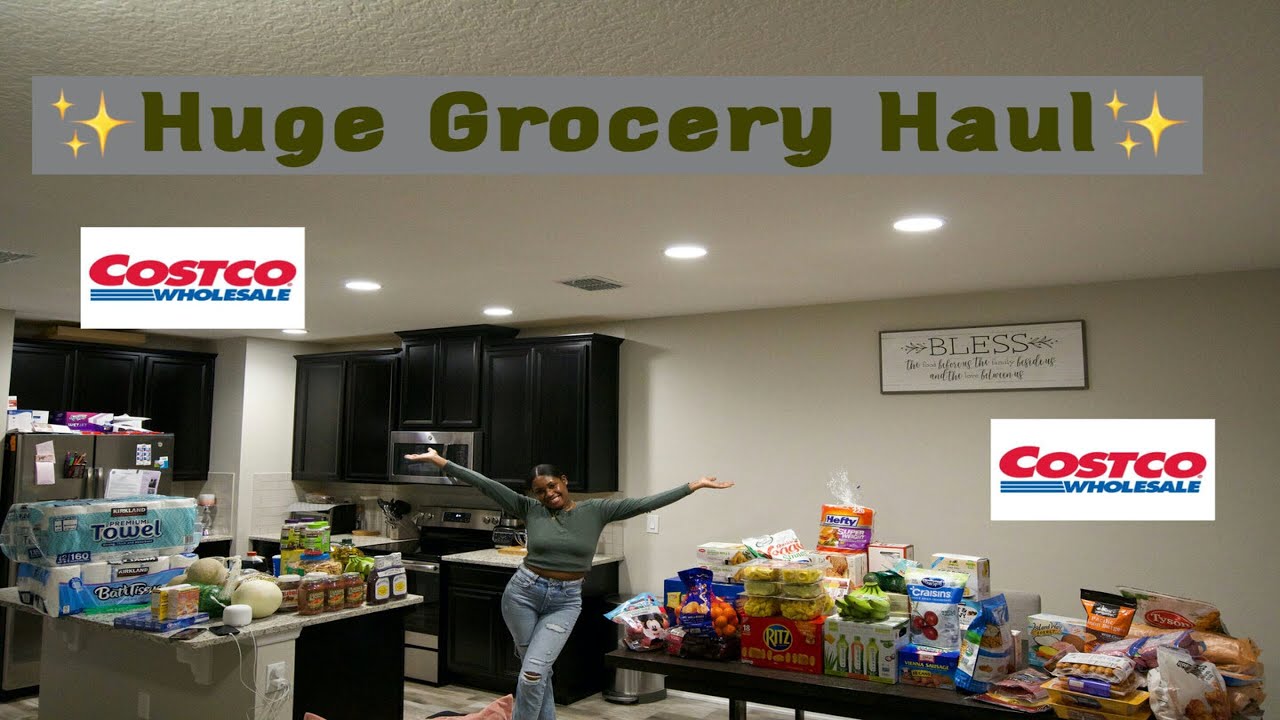 COSTCO GROCERY HAUL || - YouTube