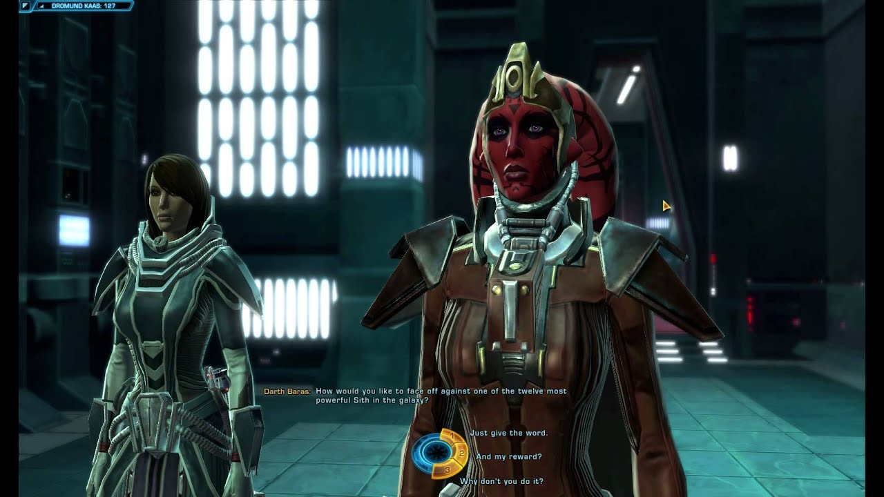 [SWTOR] Sith warrior storyline part 161 - The true plan - YouTube