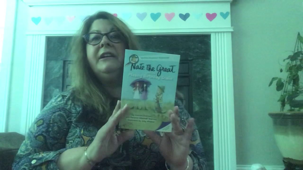 1st reading of Nate the Great and the Missing Birthday Snake - YouTube
