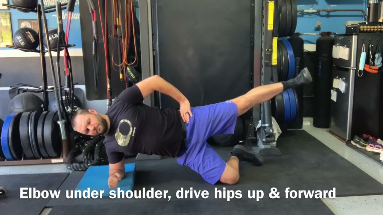 Tall Kneeling Side Plank w/ Leg Lift - YouTube