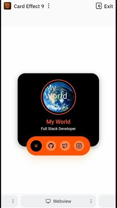 Card Effect 9 | Mini Program | Web Suite Mini Program | Web Development Mini Program - YouTube