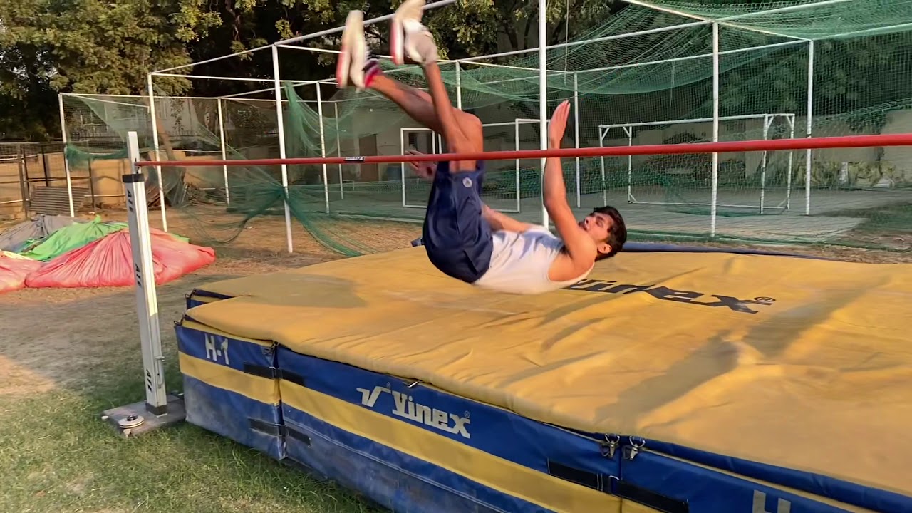 High Jump Training (Finally) : FOSBURY FLOP : ParaAthlete - YouTube