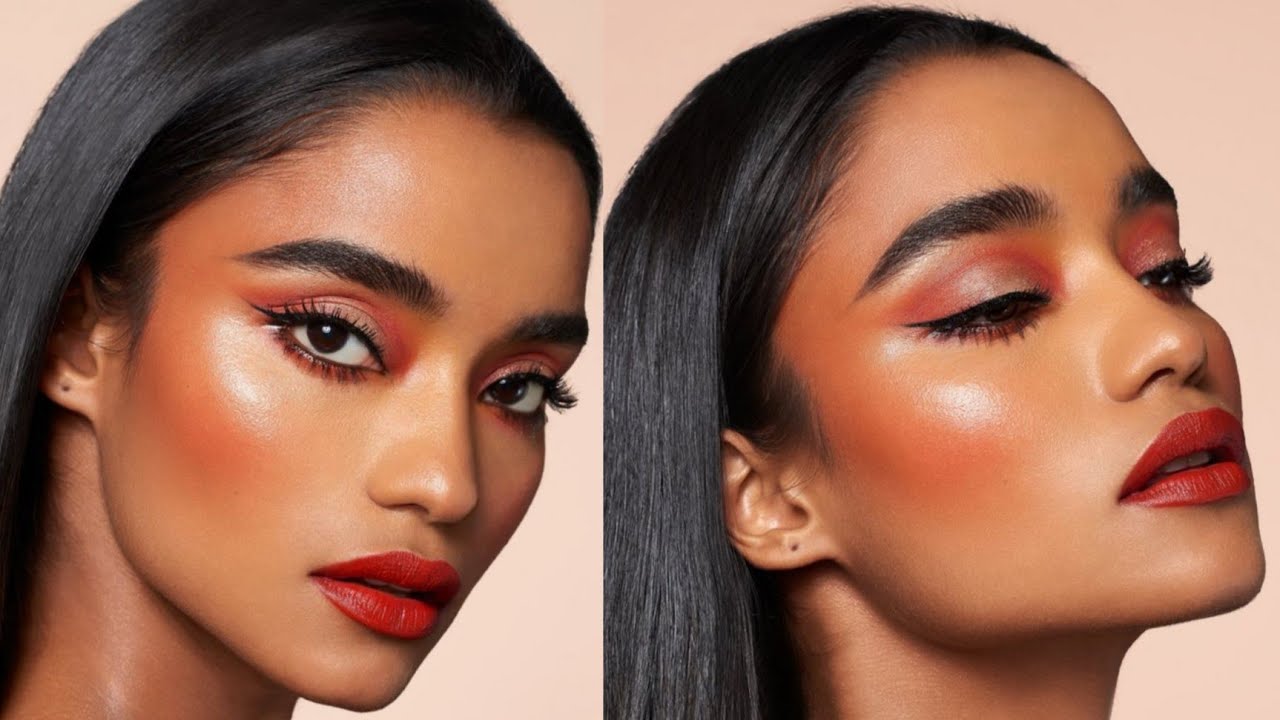 SUNSET GLOW MAKEUP TUTORIALS - YouTube