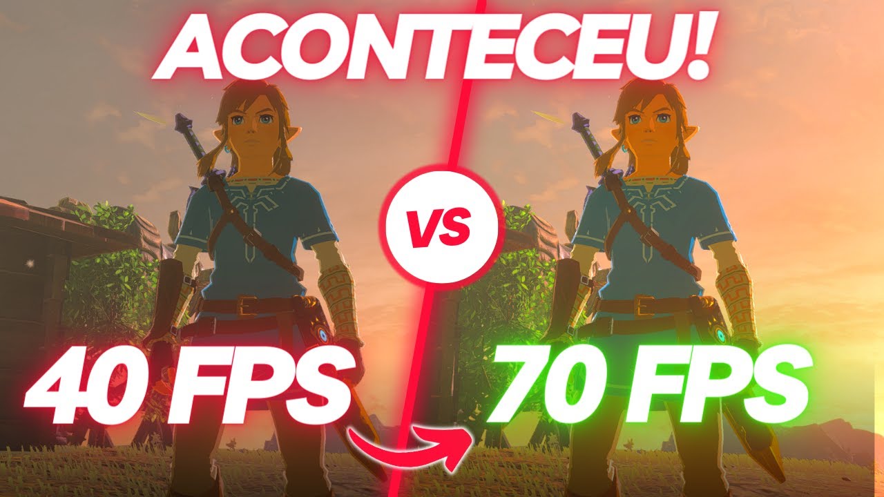 CHEGOU O DIA! ZELDA BOTW no YUZU à 60FPS! BUILD 3527 é MARAVILHOSA ...