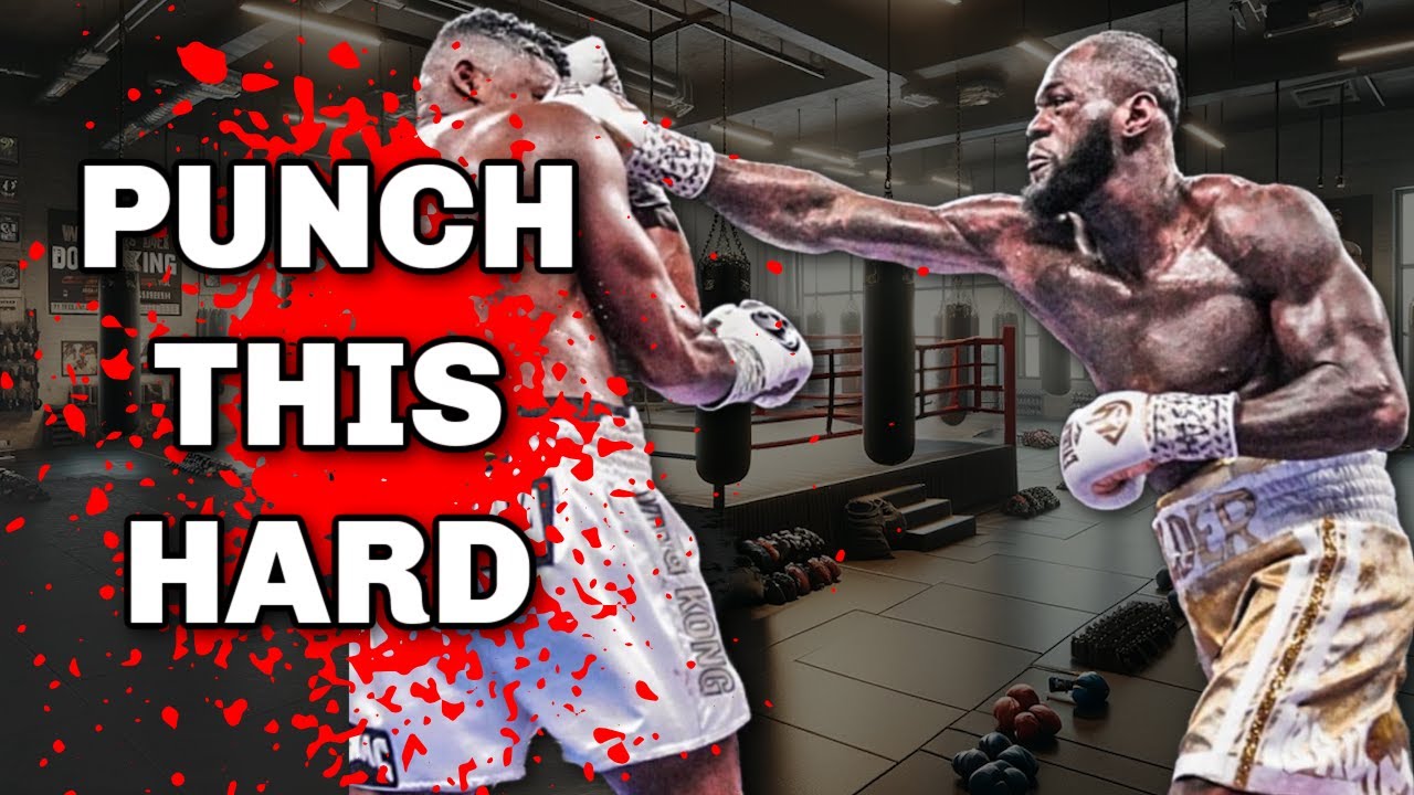 5 Ways To Increase Boxing Punch Power Like Deontay Wilder - YouTube