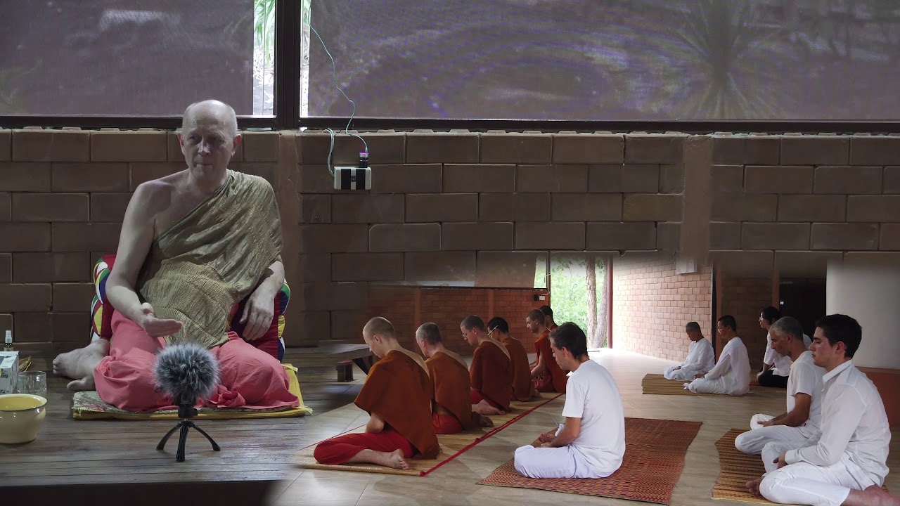 "Who sees the non-self? - Self!" Dhammatalk by Ajahn Martin (14/04/19 ...