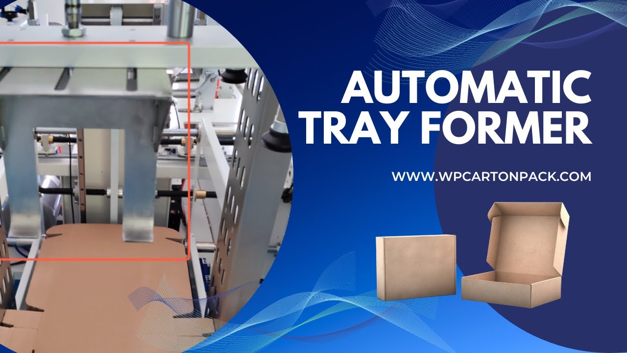 WIN-WIN PACK Tray Former for Electronic Product Packaging/Carton Former ...