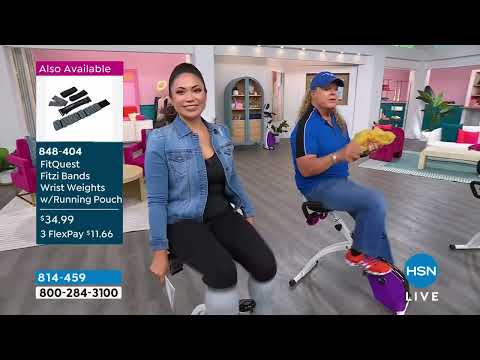 FitQuest Flex Cruiser Stationary Bike with Echelon App - YouTube