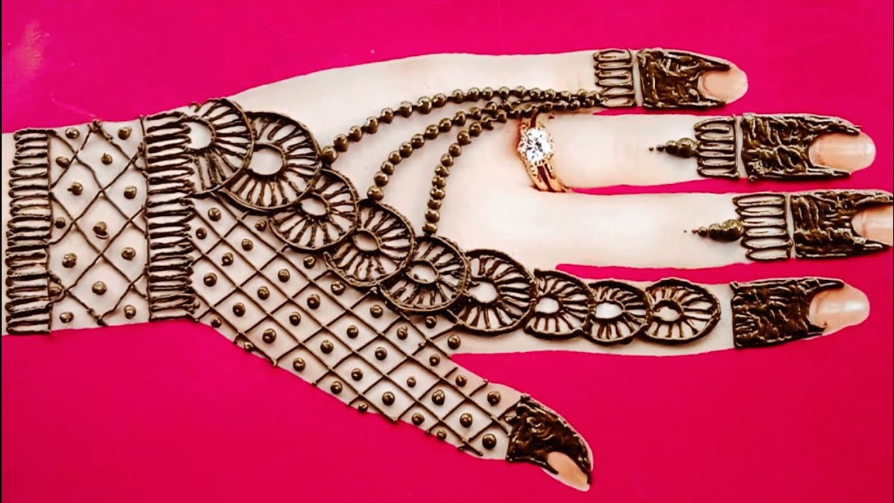 Top Stylesh mehandi design // me hand ki new design - YouTube