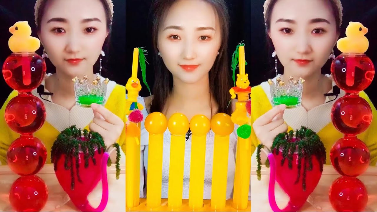 [ASMR]신기한물먹방ASMR DRINKING #ASMRDRINKING#물먹방#아이스크림#12907 - YouTube