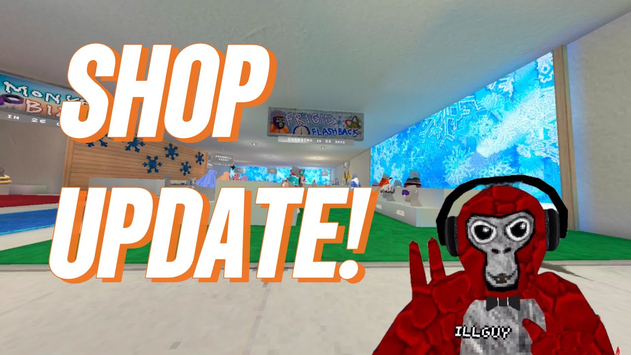 Gorilla tags shop update! - YouTube