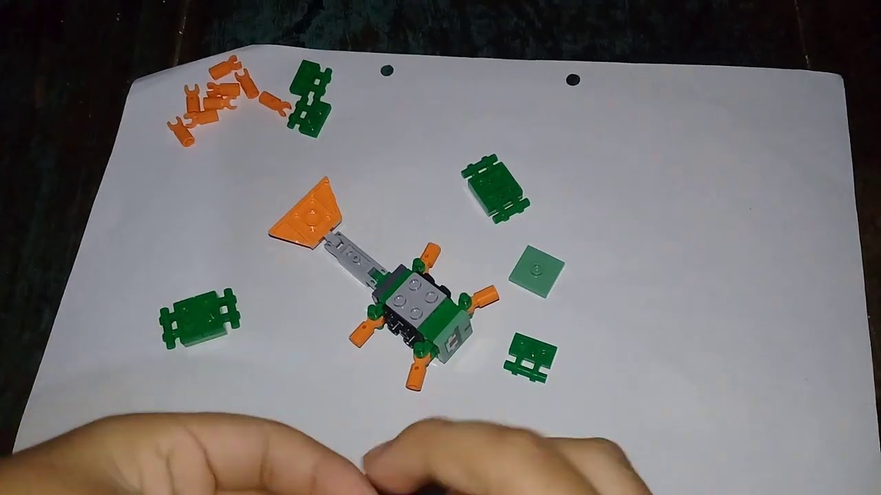 Armando y desarmado Lego de MINECRAF el Guardián - YouTube